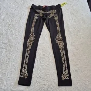 Tipsy Elves | Pants & Jumpsuits | Tipsy Elves Leggings Small Day Of The ...